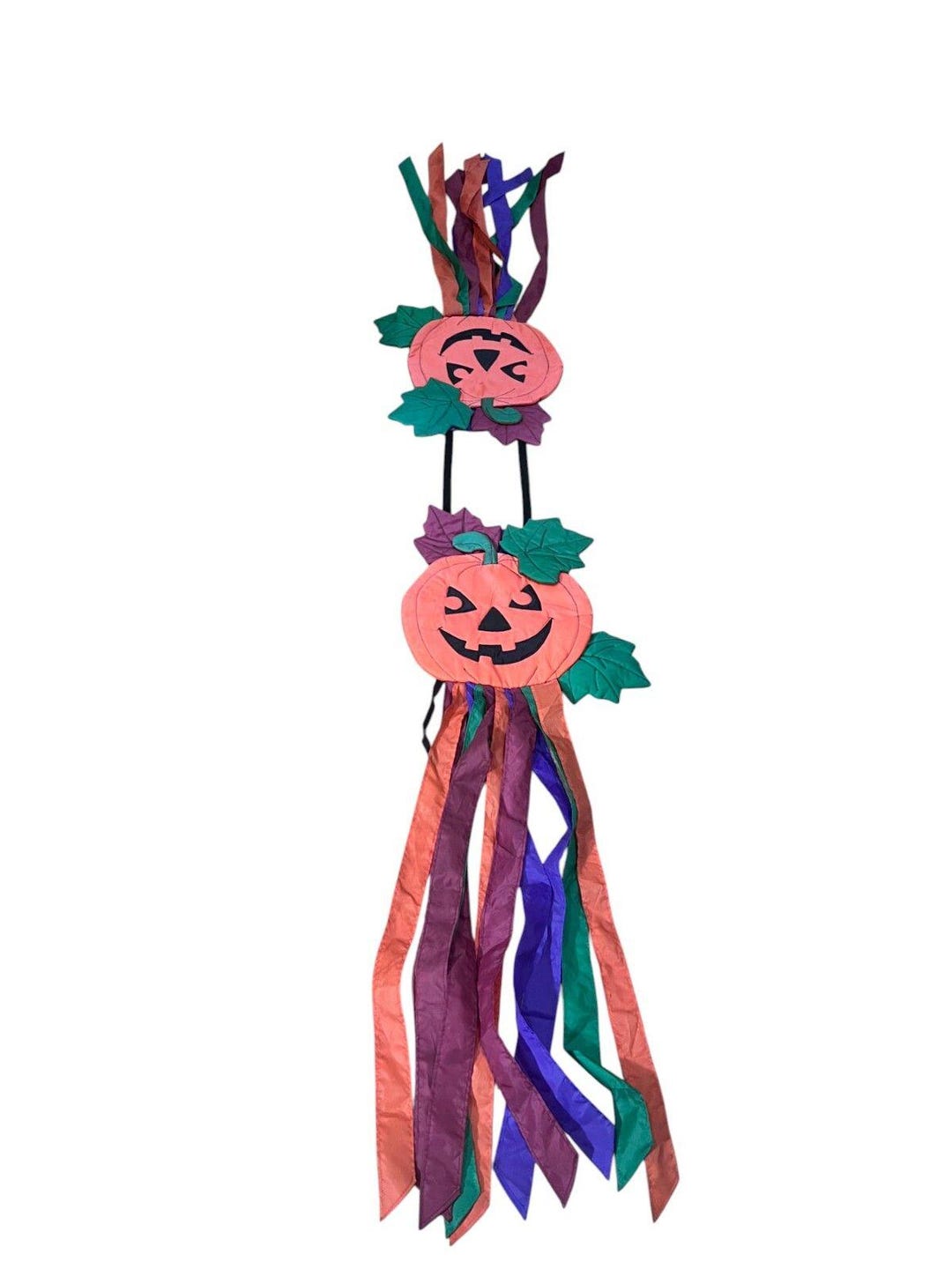 Halloween 41" Pumpkin Windsocks Outdoor Garden Decorations Seasonal ...