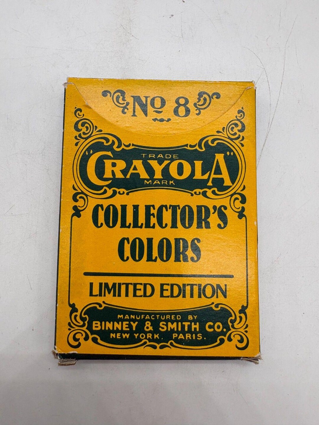 Vintage 1991 Crayola Collectors Colors Limited Edition 8 Retired Colors ...