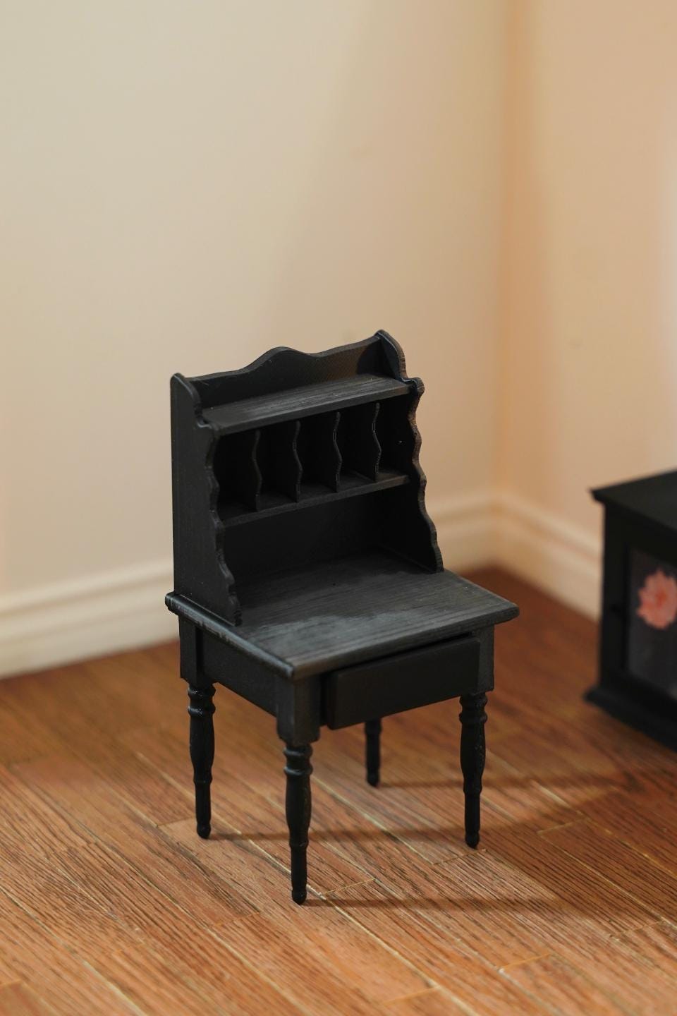 1:6/12 Scale | Miniature Vintage Secretary Desk - Etsy