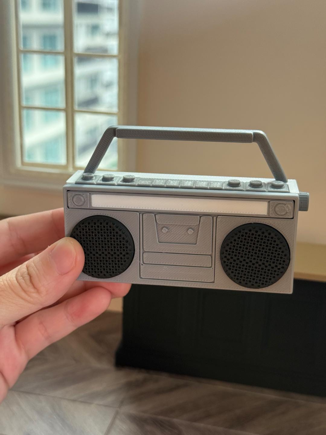 1:6/12 Scale | Retro Mini Boombox for Miniature Dollhouse - Etsy