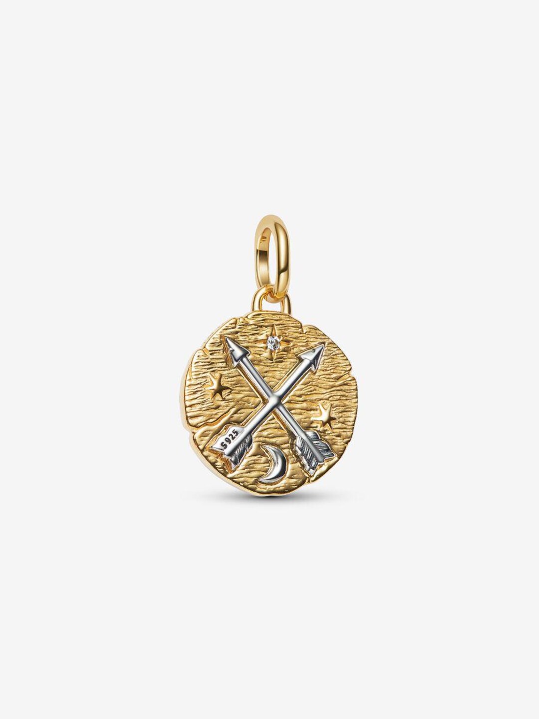 Pandora Crossing Arrows Medallion Charm - Etsy