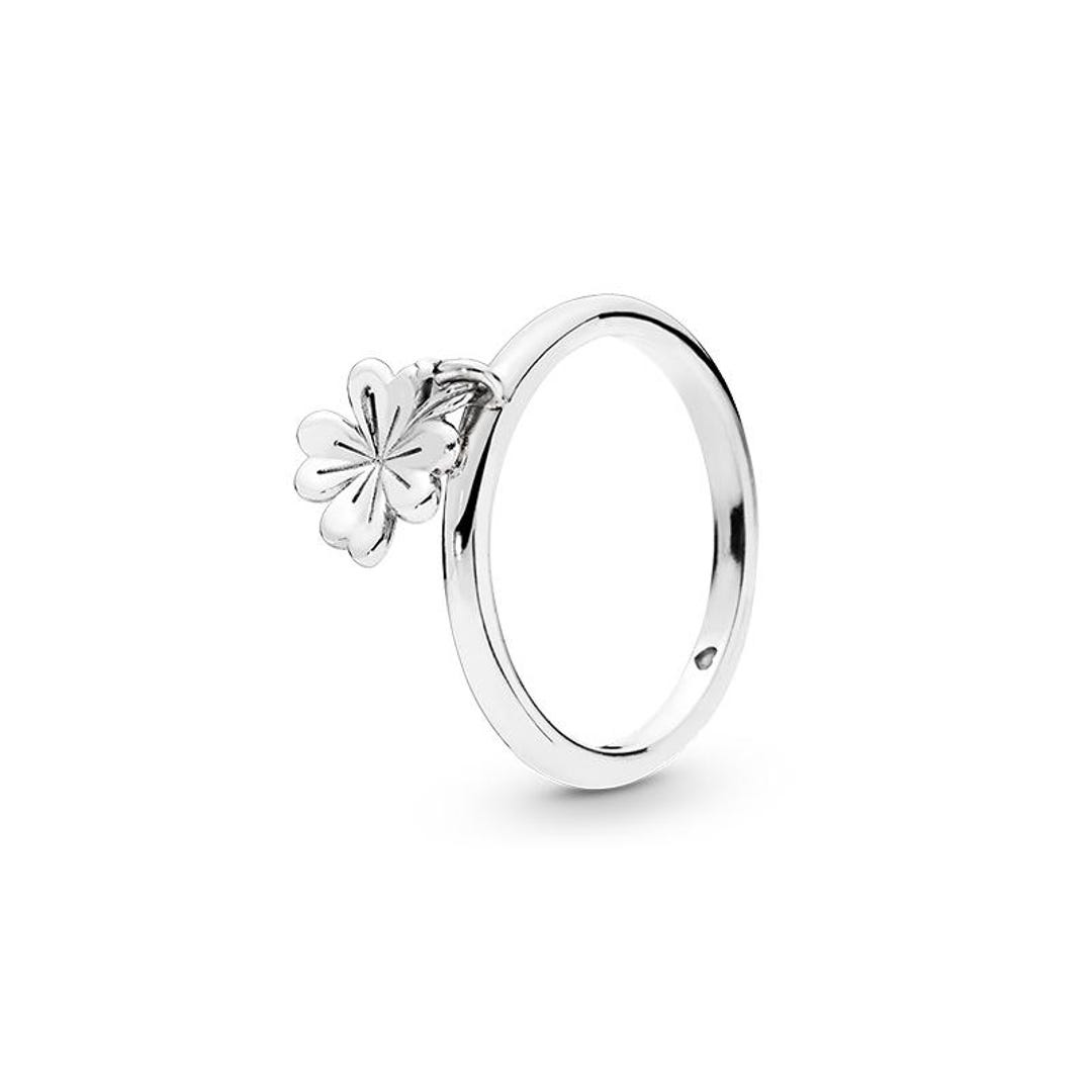 Pandora S925 Silver ALE Dangling Clover Ring - Silver - Etsy