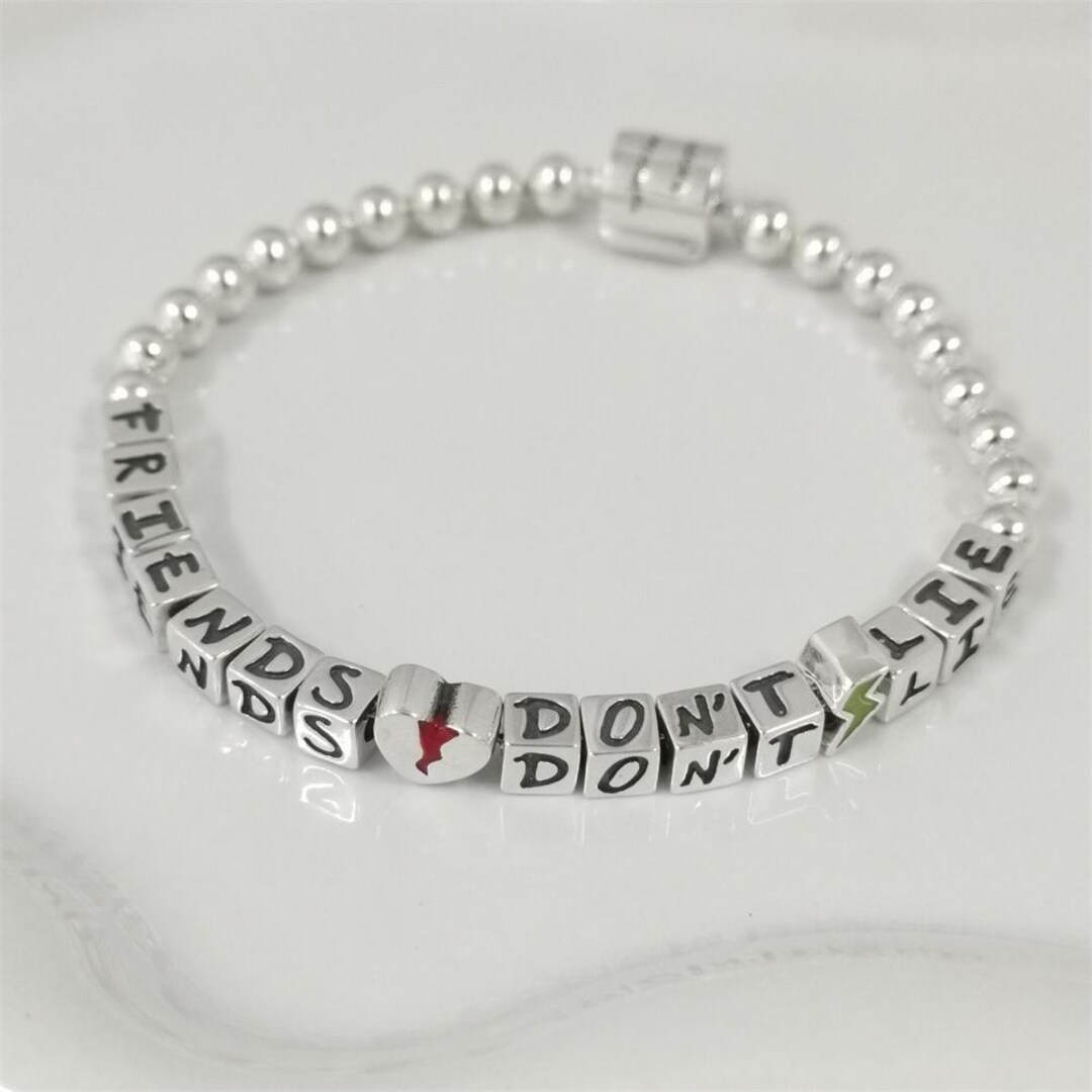 Pandora Stranger Things Friends Don't Lie Bracelet - Etsy