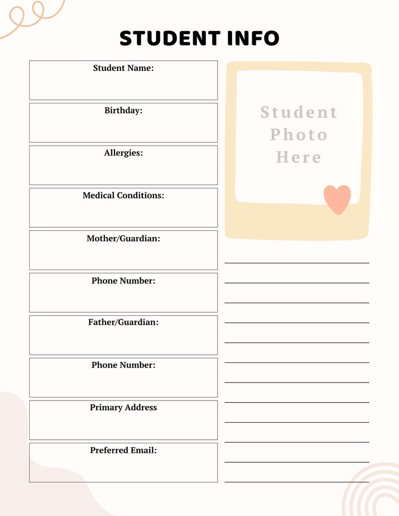 Teacher Planner Printable | Lesson Plan and Grade Tracker | Class ...