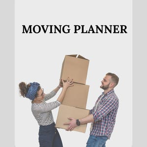 Moving Planner Printable | Ultimate Packing and Moving Checklist ...