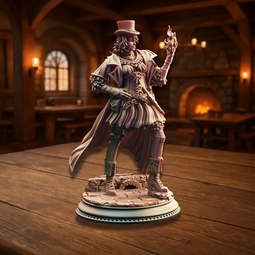 Rogue Arcane Trickster Dnd Miniature 3D Print for Painting, Dungeons ...