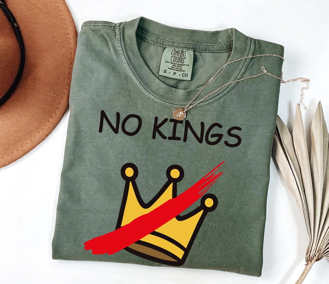 No Kings Shirt | Funny Political Meme Shirt | No Kings in America Shirt ...