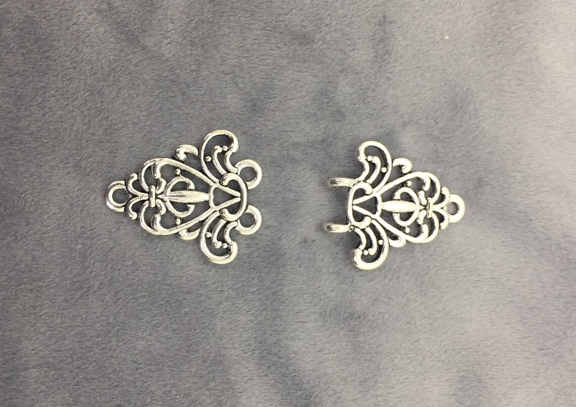 Triangle Filigree Cloak Clasp Bronze - Etsy Australia