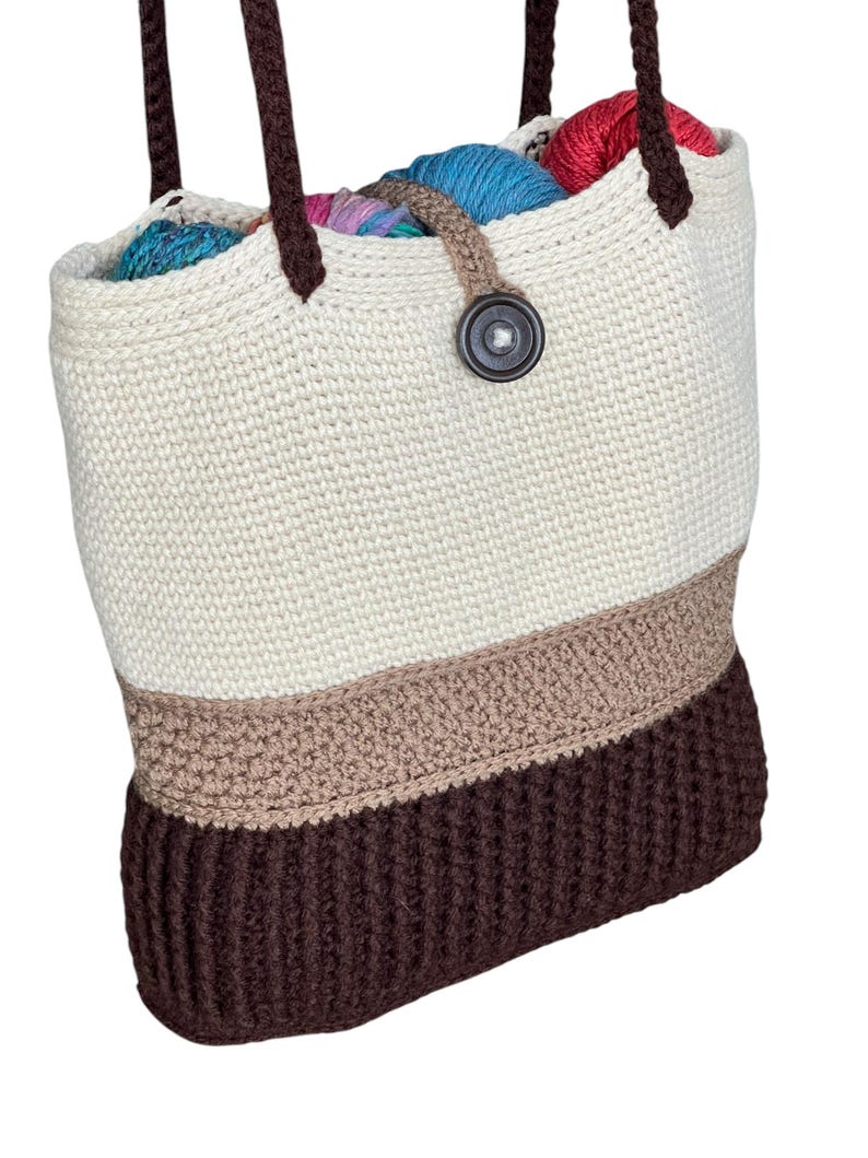 Savannah Crochet Tote Bag Pattern: Beginner-friendly Project (PDF ...