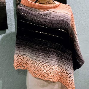 Avalon Poncho Crochet Pattern - Etsy