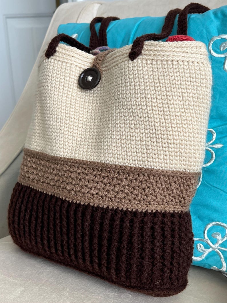 Savannah Crochet Tote Bag Pattern: Beginner-friendly Project (PDF ...