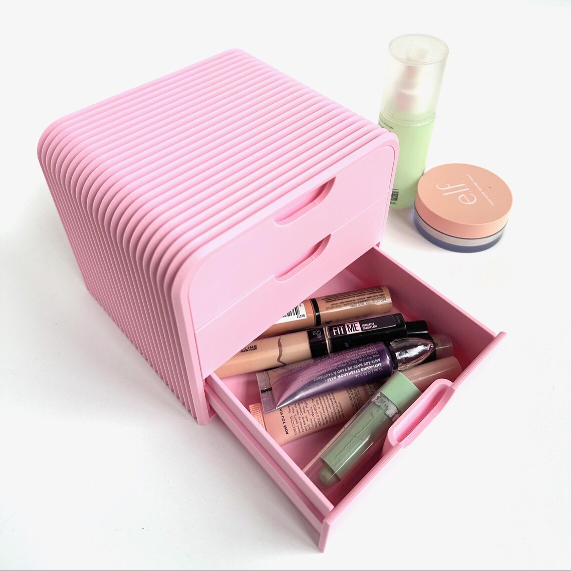 3D Printed Storage Box With Drawers, Desk Organizer, Small Parts ...