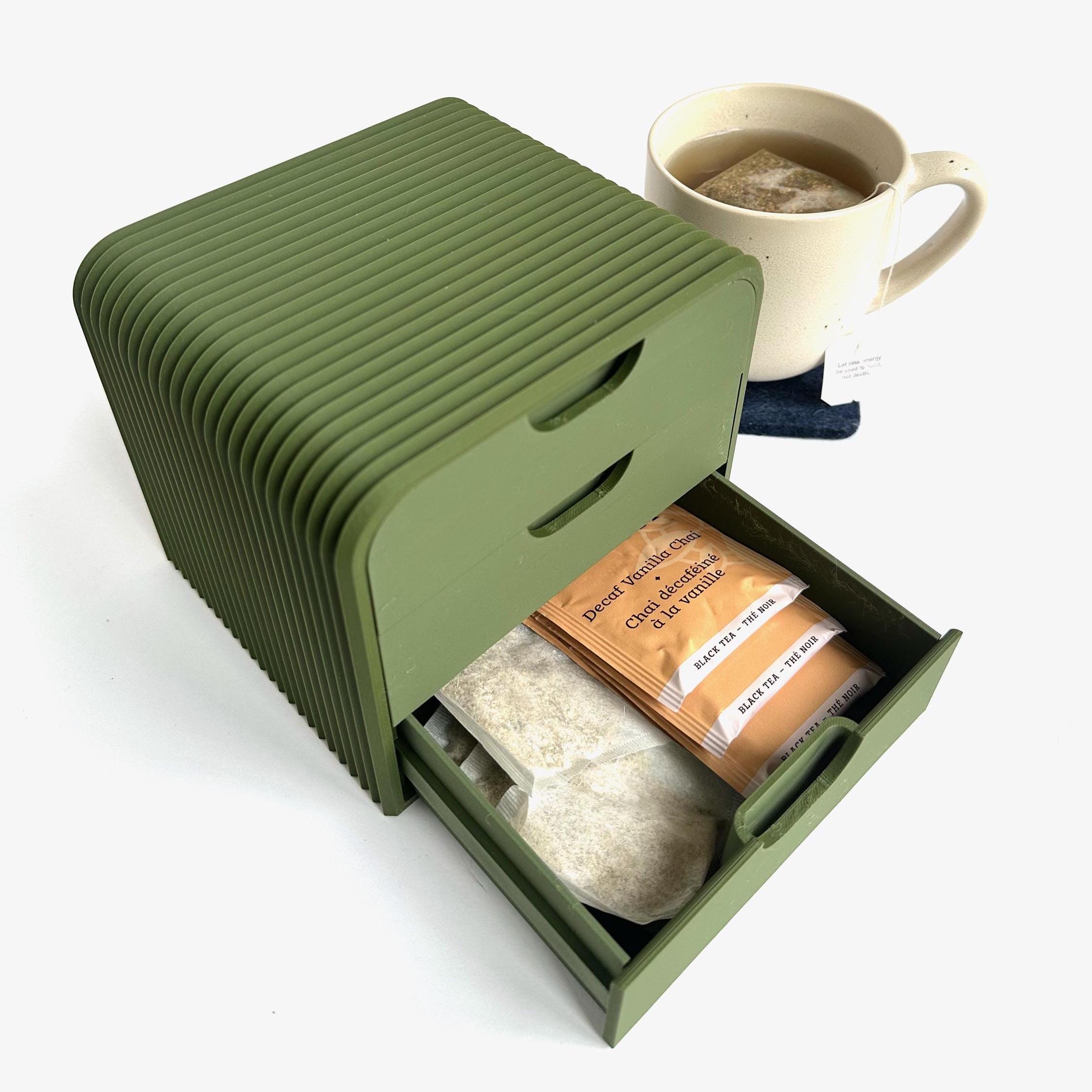 3D Printed Storage Box With Drawers, Desk Organizer, Small Parts ...