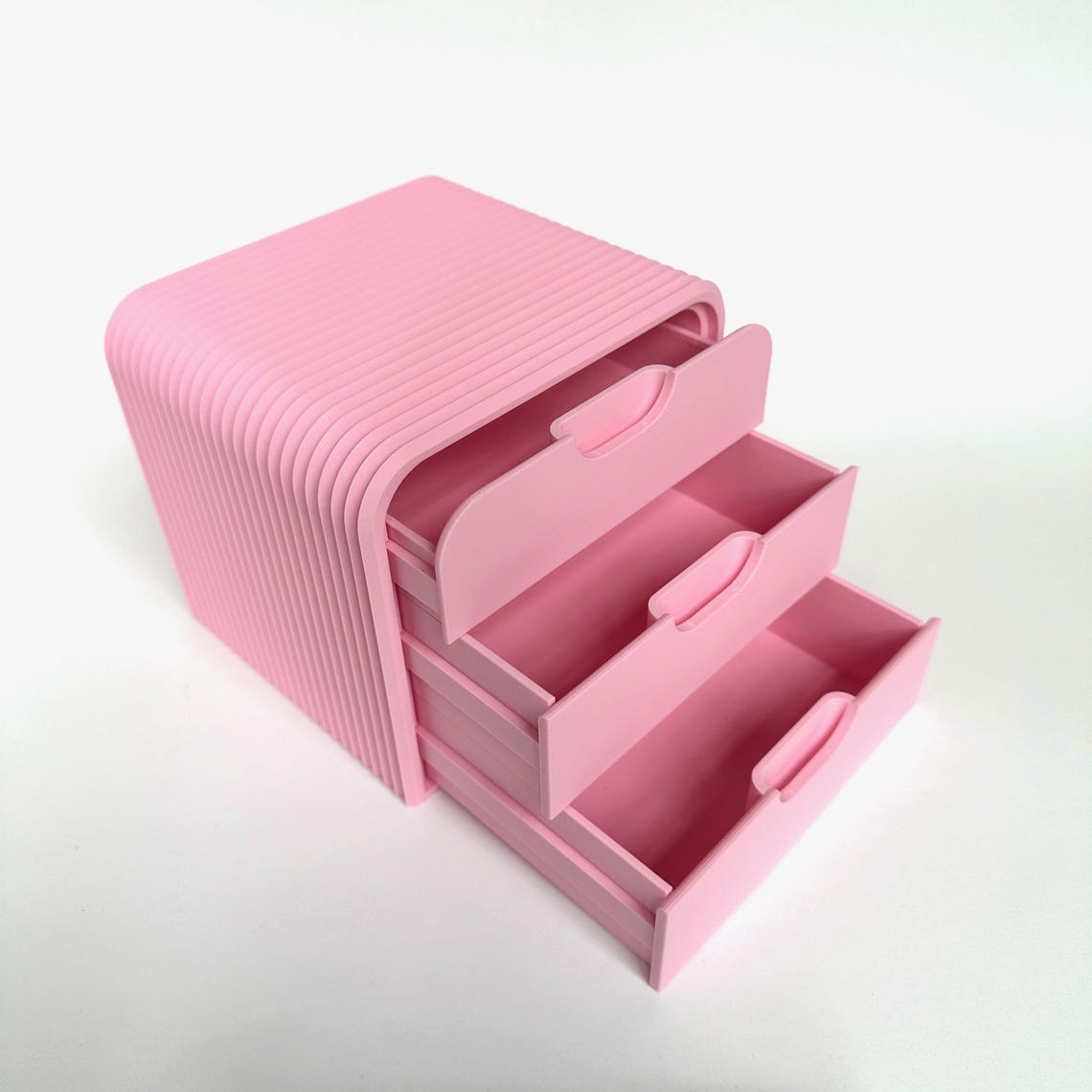 3D Printed Storage Box With Drawers, Desk Organizer, Small Parts ...