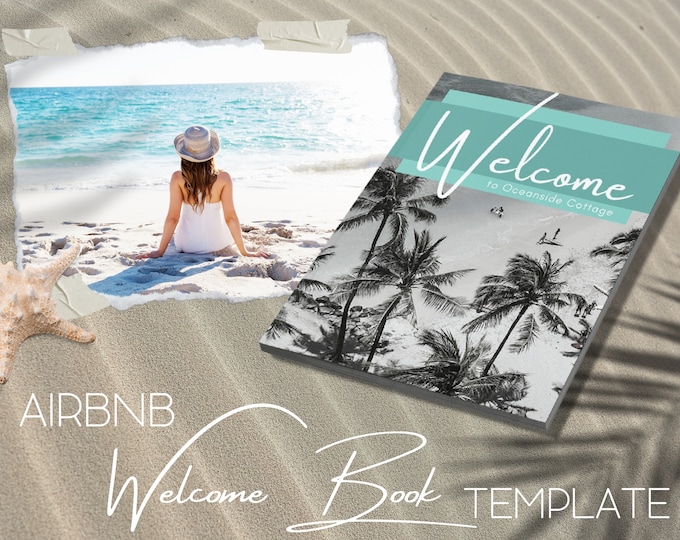 Airbnb Welcome Book Template Editable Welcome Book Canva VRBO Welcome ...