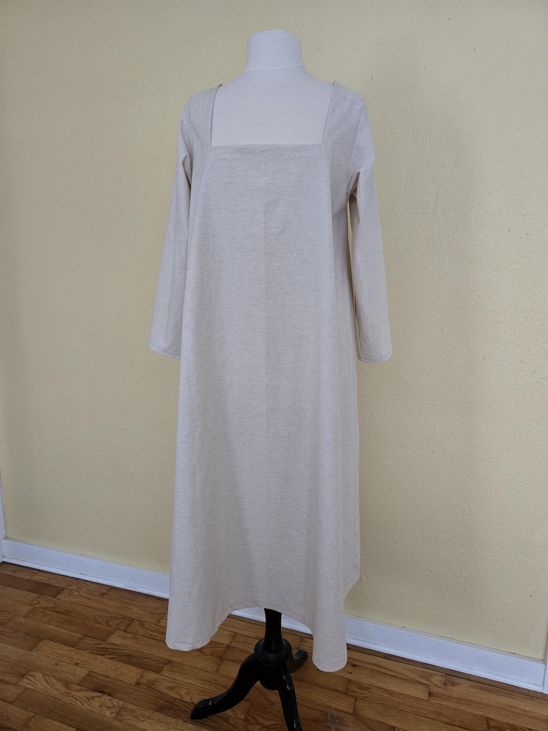 Renaissance Linen Shift Underdress - Medium - Etsy