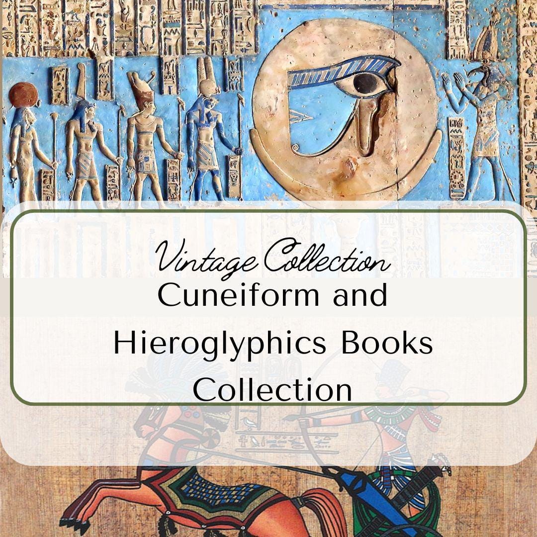 Lost Languages of Mesopotamia - 191 Vintage Books on Cuneiform ...