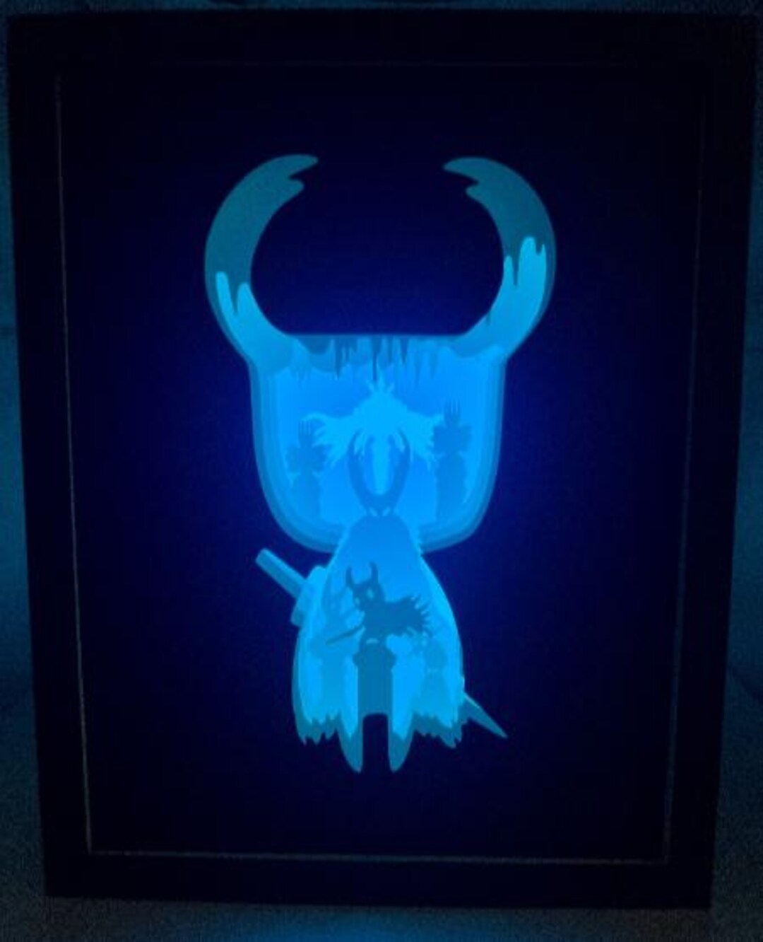 Hollow Knight 3D Printed LED Light Box | Custom Light Box - Etsy