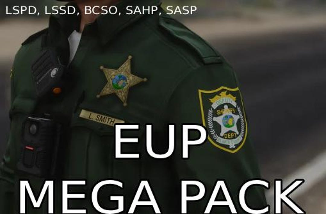 Mega Police Pack for Fivem | EUP Optimized Uniforms & Accessories - Etsy UK