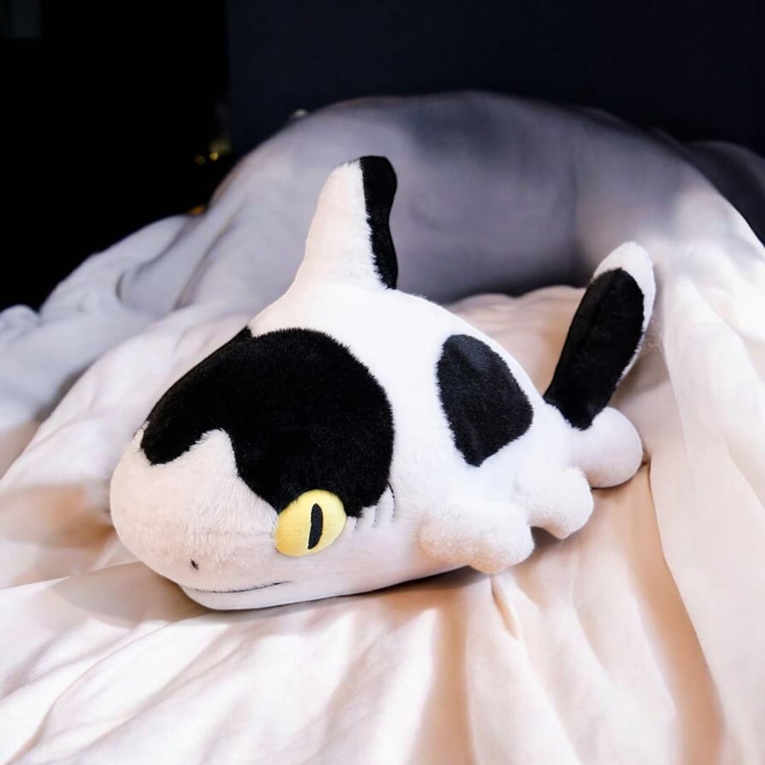 Sharkitty Stuffed Animal Toys Shark & Cat Combine Plush Toys Cow Shark ...