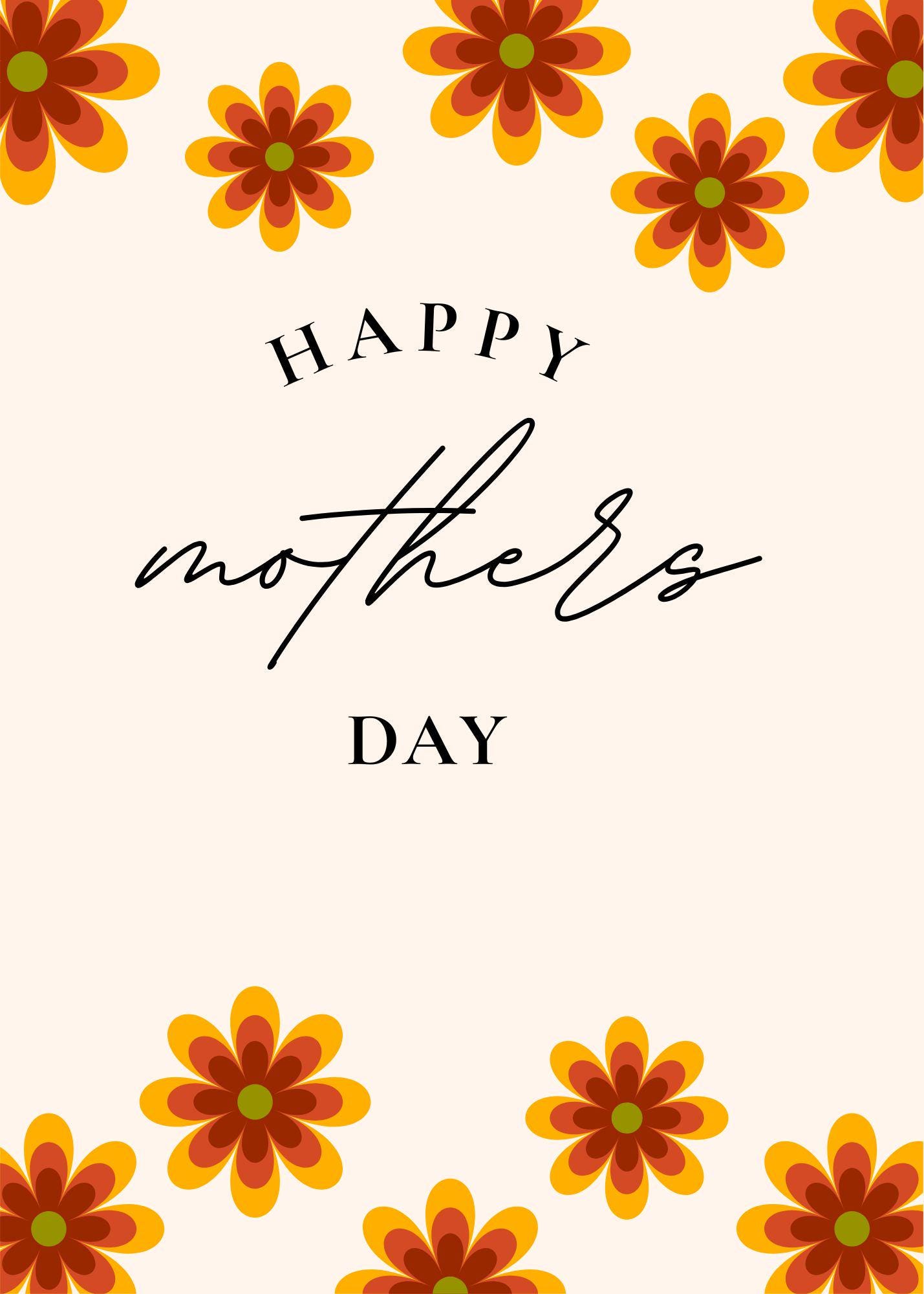 Digital Mothers Day Card - Etsy