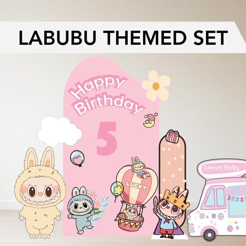 Labubu Cutout - Etsy