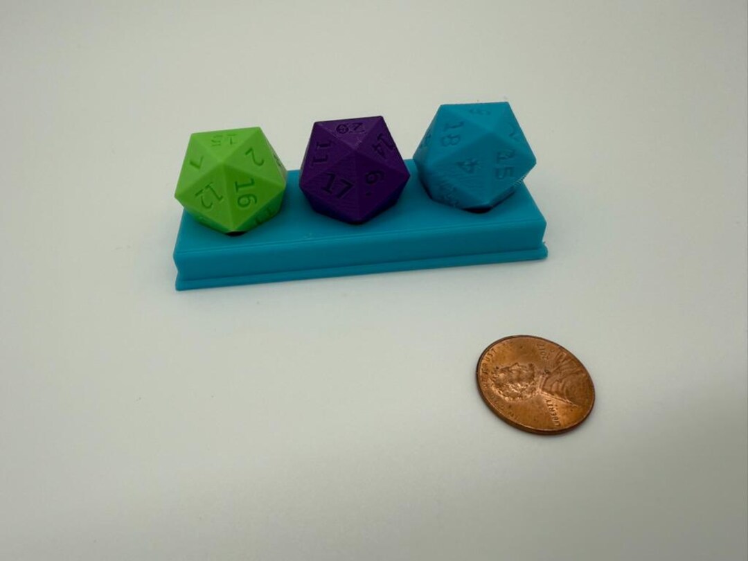 D20 Dice Stand – 3D Printed Tabletop RPG Accessory, Dungeons and ...