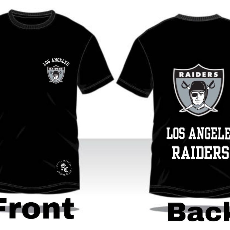 Raiders T Shirt - Etsy