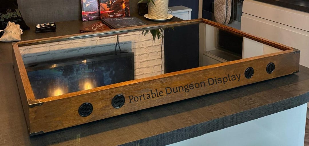 Portable DND Display for RPG Gaming and Tabletop Adventures (including ...