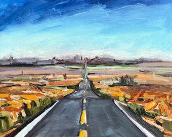 Open Road Painting - Etsy
