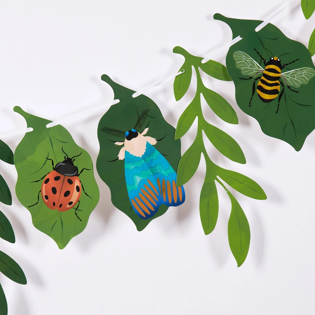 Bugs Banner | Joy Ladder Premium Partyware - Etsy