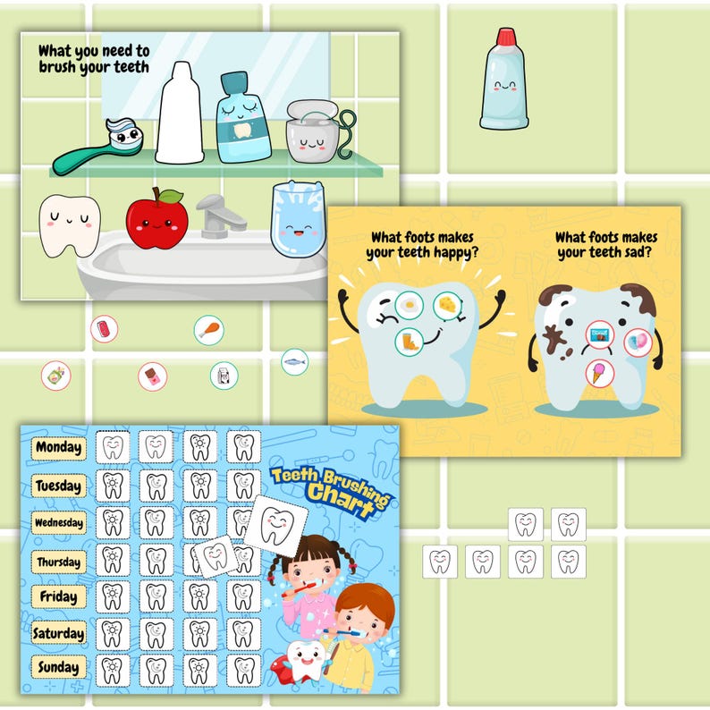 Healthy Teeth Activity Pack | Dental Care Worksheets for Preschool ...