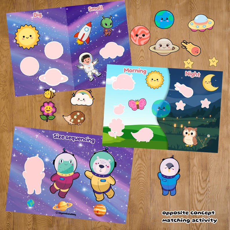Space Busy Book Printable | Cut & Paste Activities | Scissor Skills PDF ...