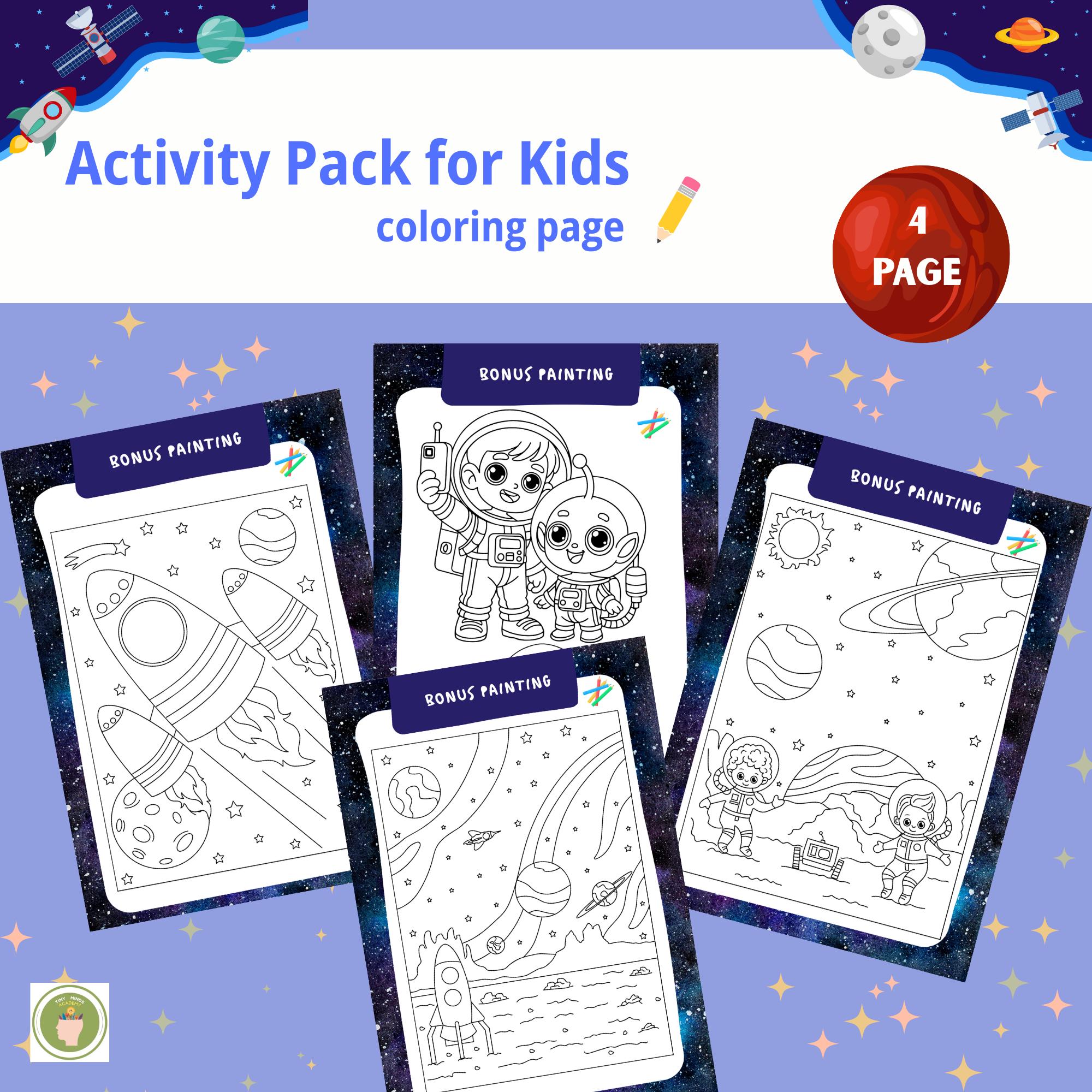 Space & Planets Printable Pack | Preschool Activities | Tracing ...