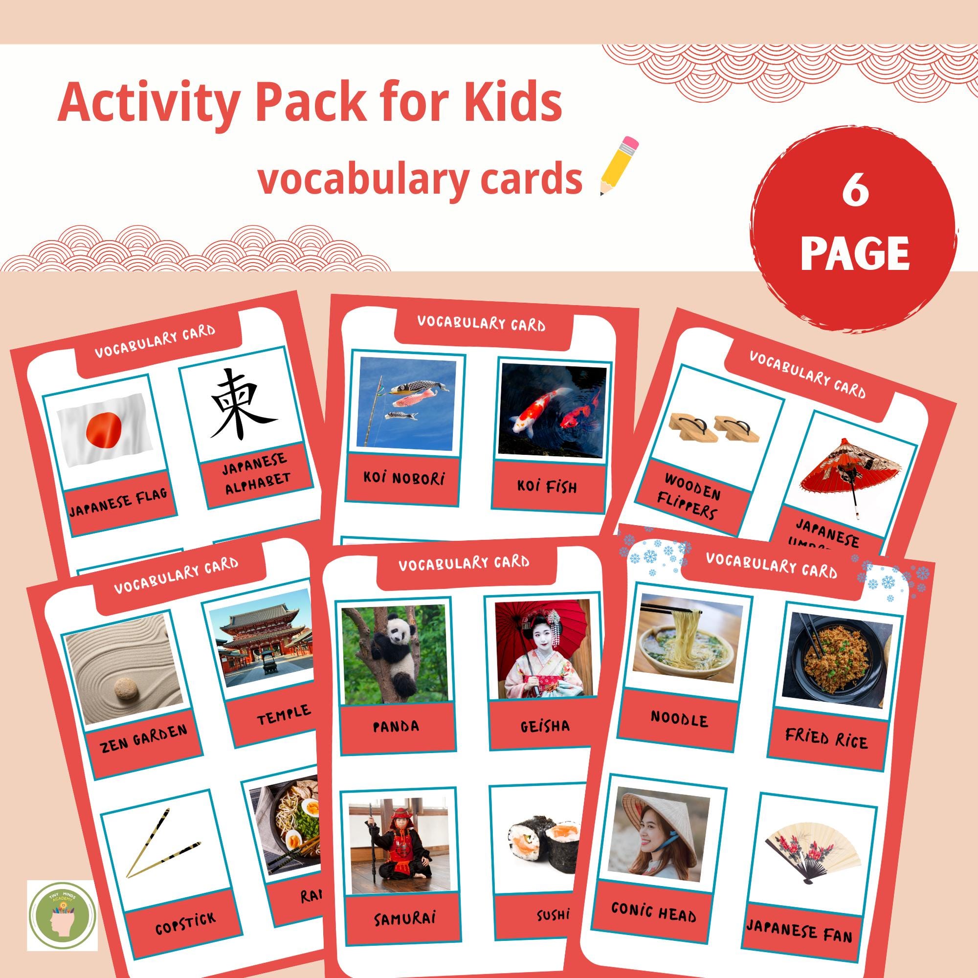 Japan Culture Activities for Kids | Printable Worksheets Pack ...