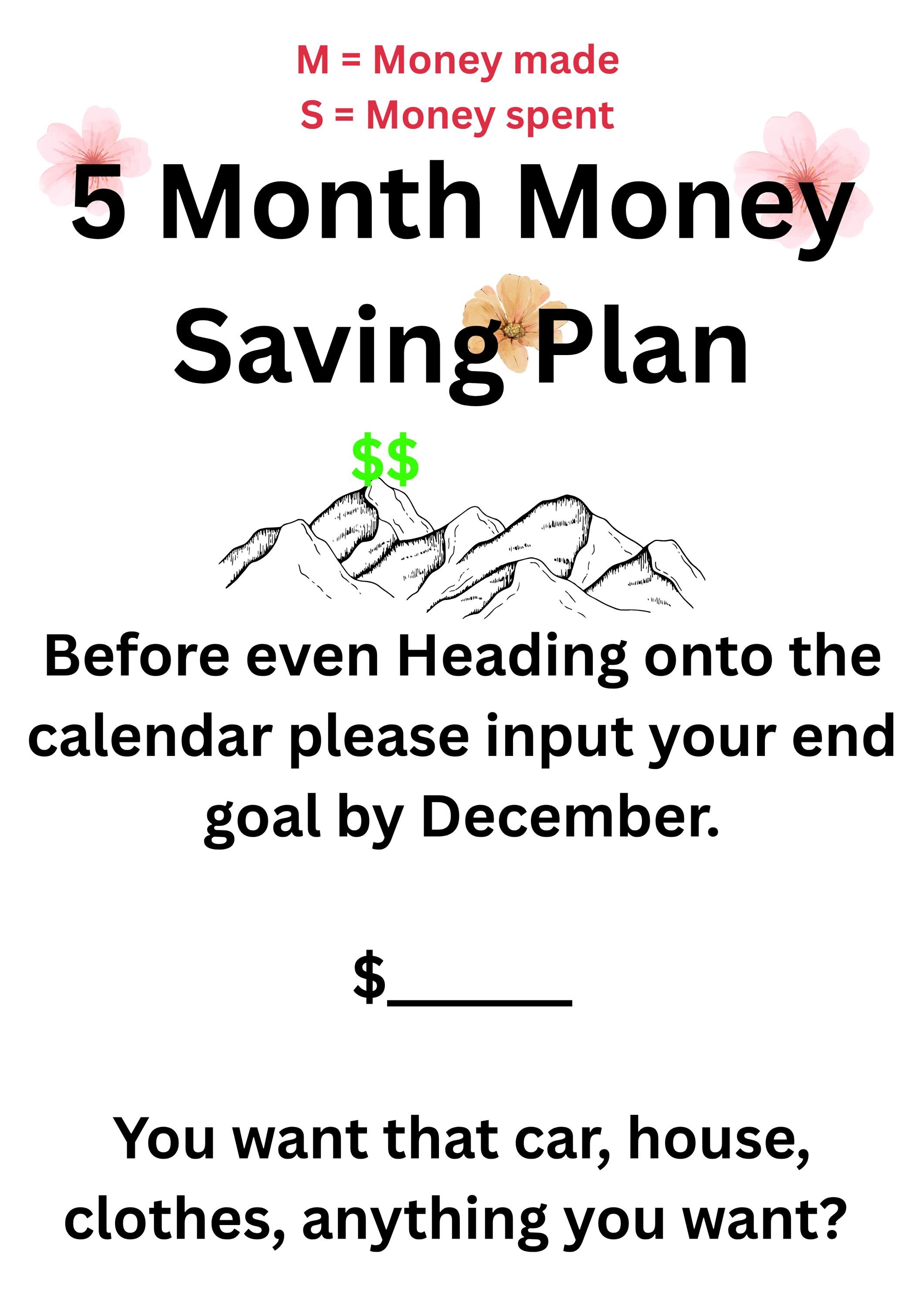 The Wealth Whisper Calendar™ | A Soft Start to Smart Saving – (5 Month ...