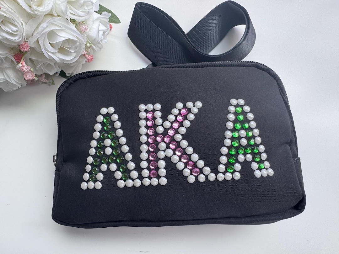 Alpha Kappa Alpha Crossbody Bag, Sorority Bag, Probate Gifts, Teacher ...