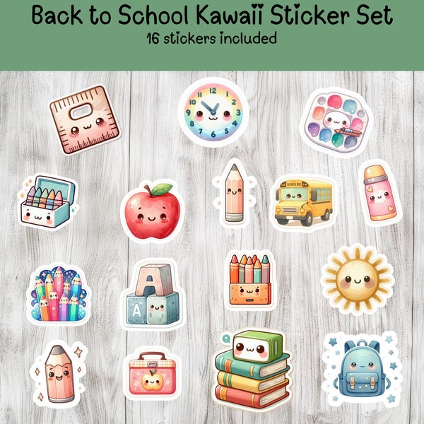 Kawaii School Supply - Etsy