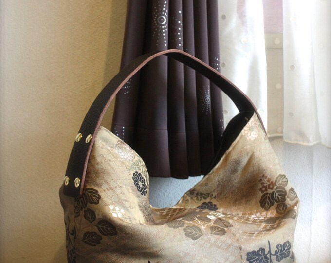 Obi / Kimono / Bag / BG685 Antique Obi Big Tote Bag With - Etsy