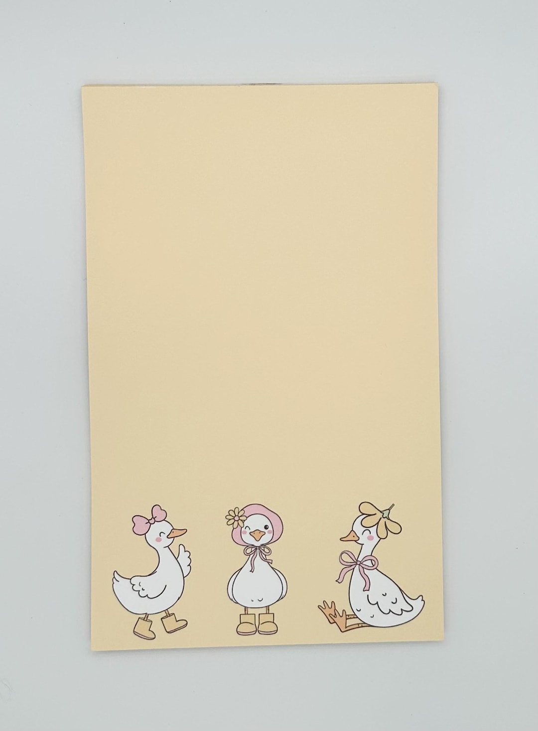 Goose Stationery 8x5 Notepad - Etsy