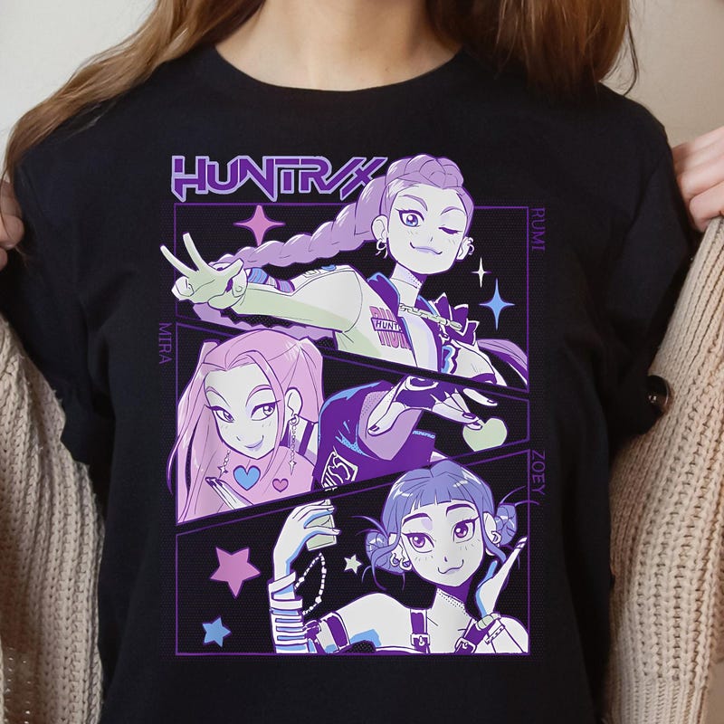 Kpop Demon Hunters Huntrix Poster - Etsy