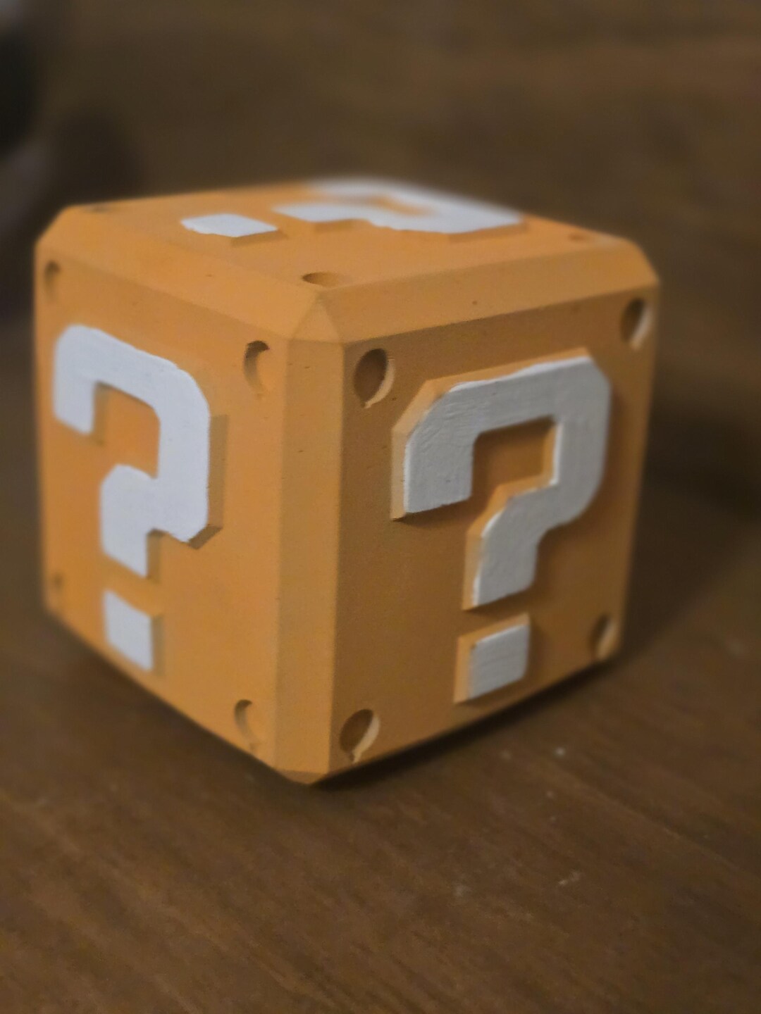 Concrete Mario Bros Block – Geek Decor & Retro Game Art - Etsy