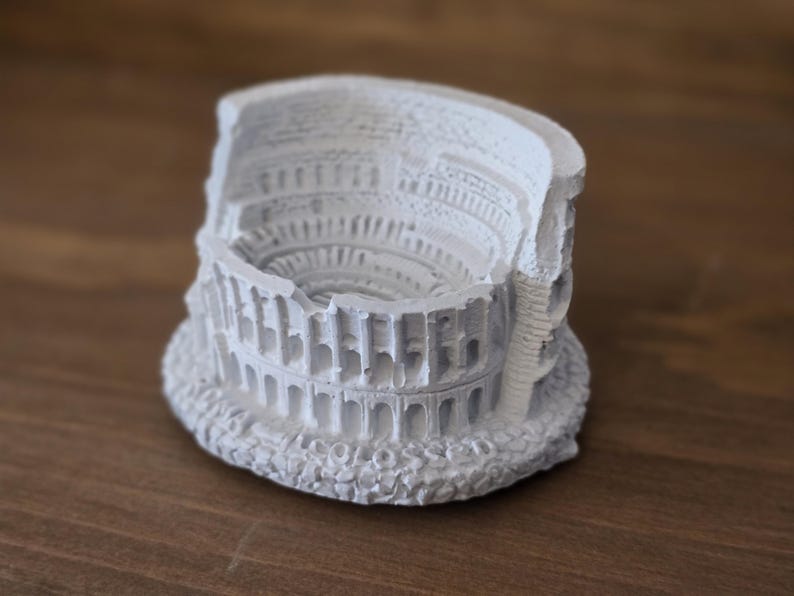 Concrete Colosseum Sculpture – Rome Miniature - - Lifetime Replacement ...