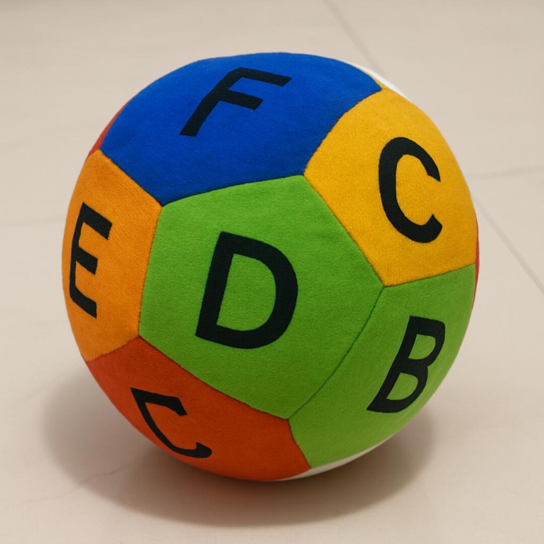 Stuffie Buddy™ ABC Soft Plush Ball – Montessori Baby Toy | Learn ...
