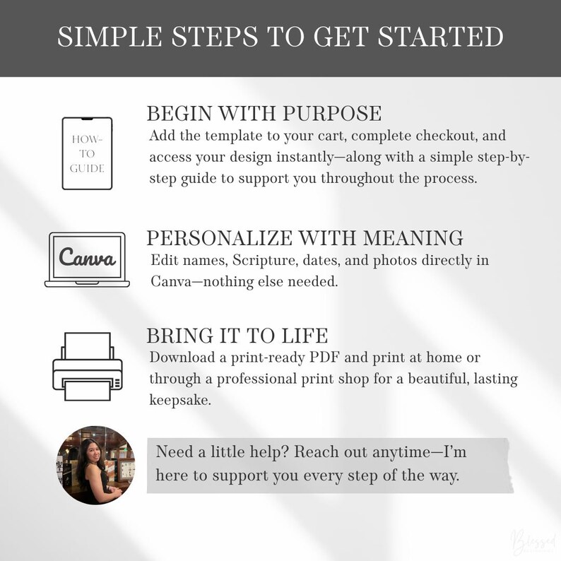 Faith-filled Wedding Newspaper Digital Template | Christian Wedding ...