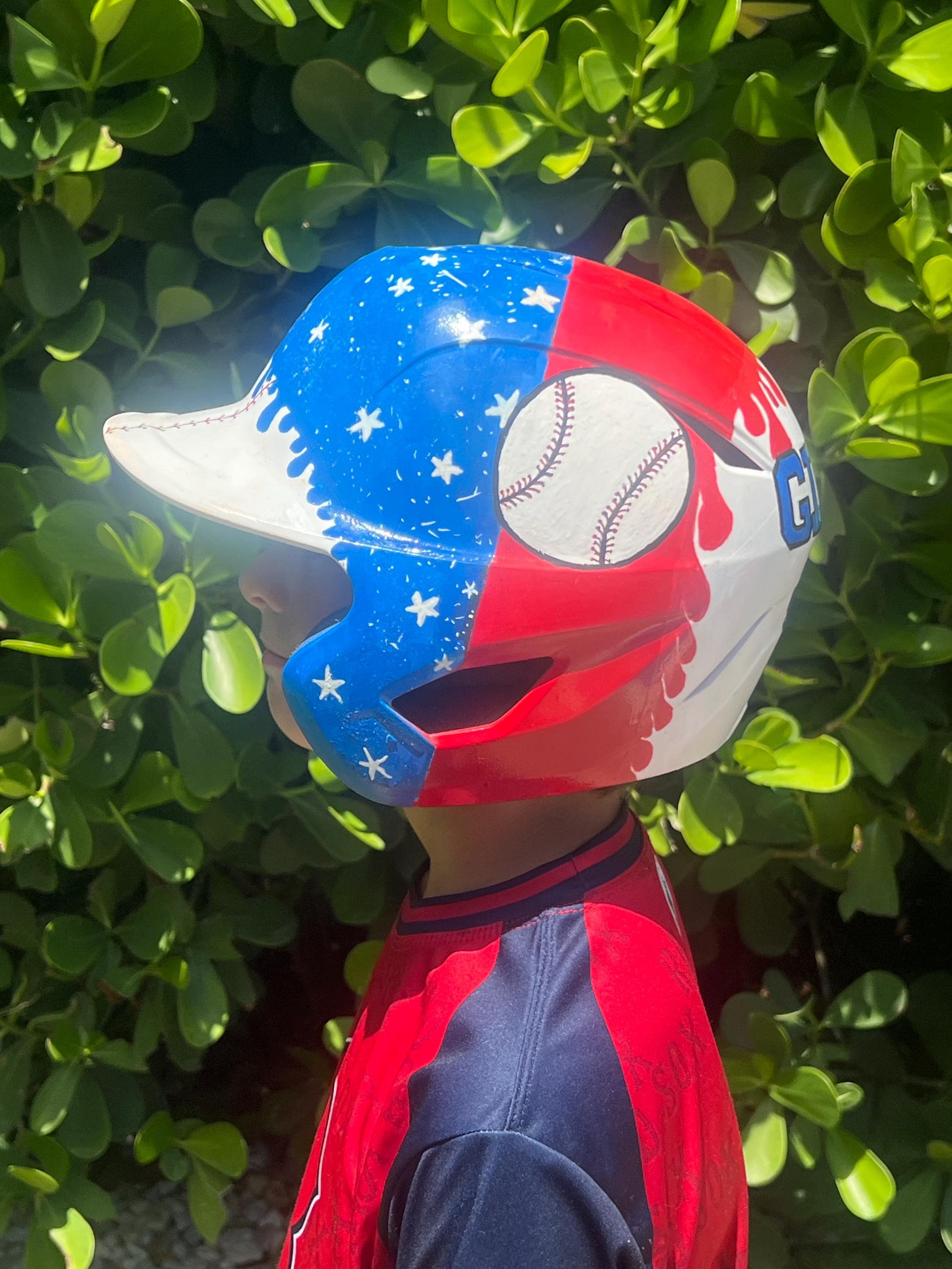 Custom Hand Painted Baseball Batting Helmets - Etsy