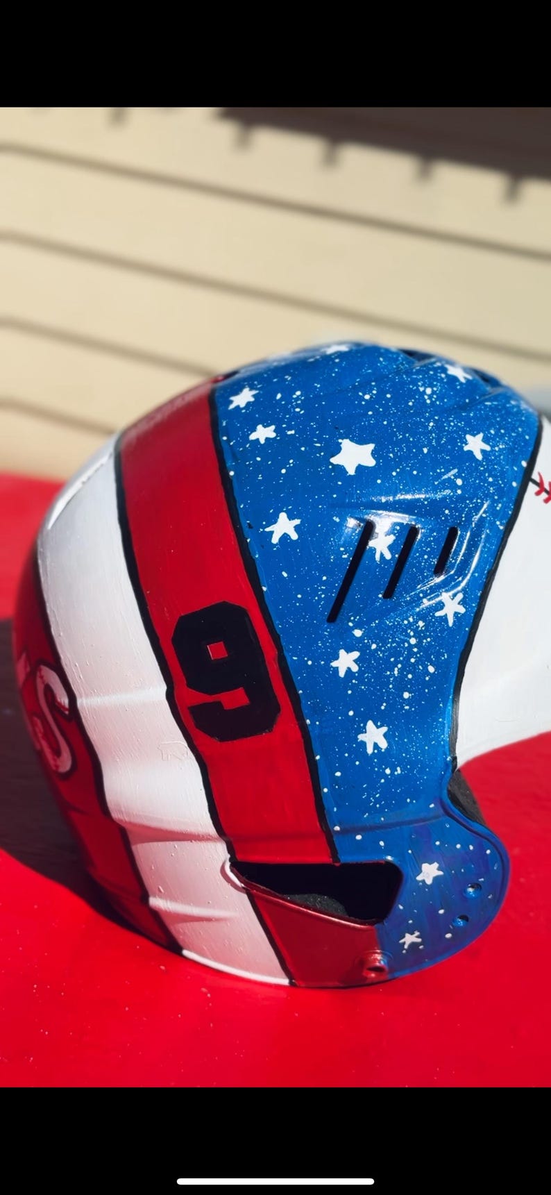 Custom Hand Painted Baseball Batting Helmets - Etsy