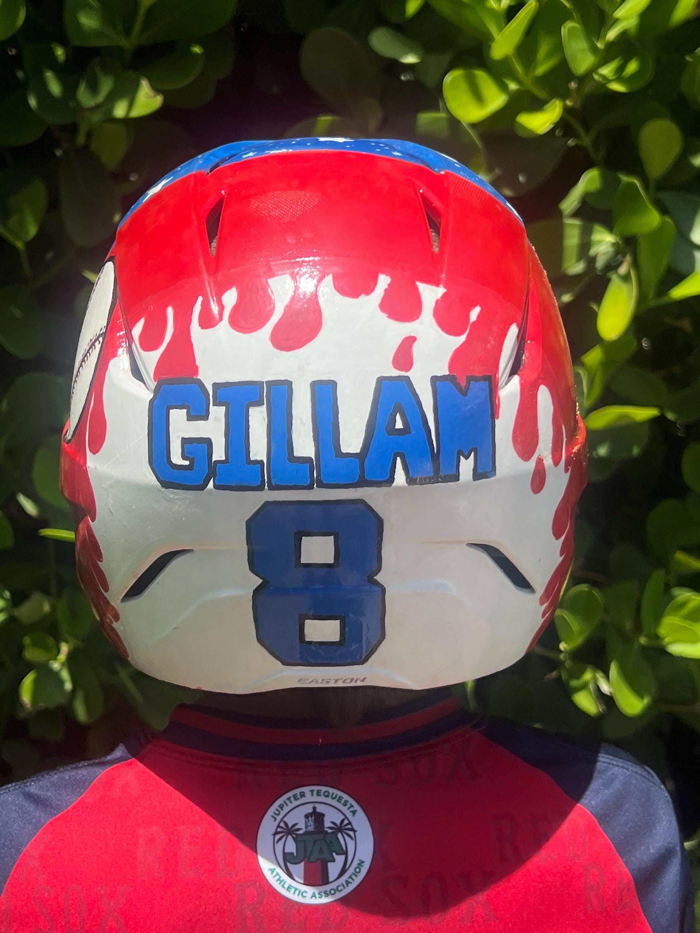 Custom Hand Painted Baseball Batting Helmets - Etsy