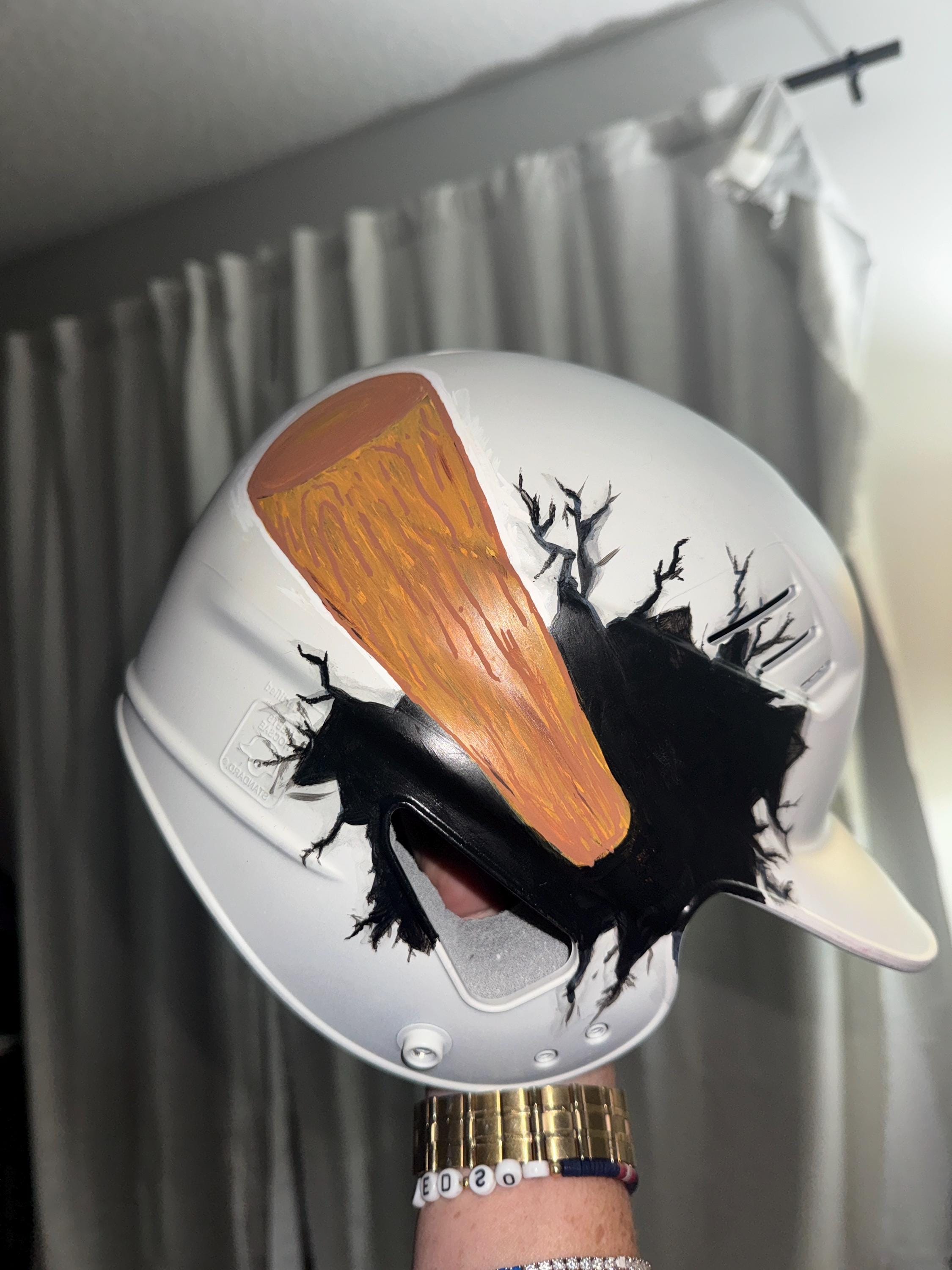 Custom Hand Painted Baseball Batting Helmets - Etsy