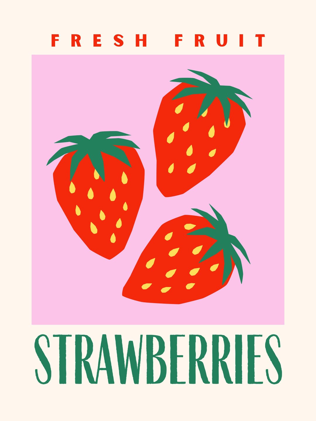 Retro Berry Prints - Etsy Canada